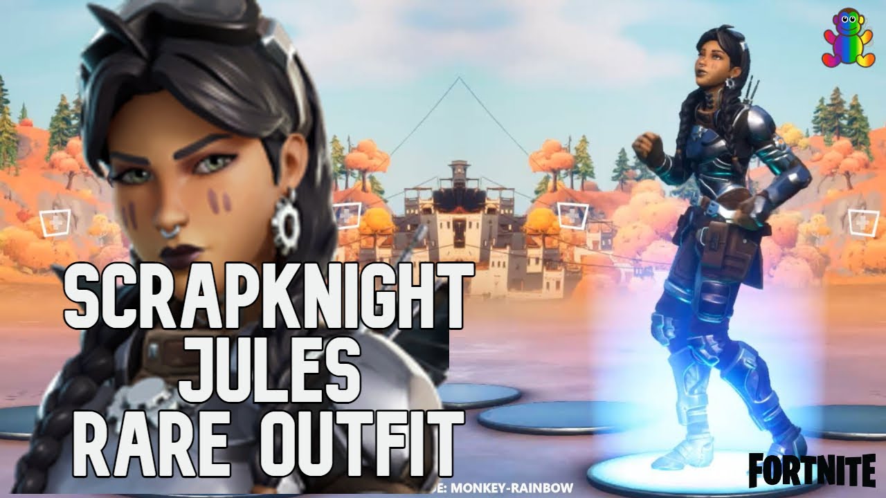 New Scrapknight Jules Outfit (16.30 Fortnite Skin Update) - YouTube