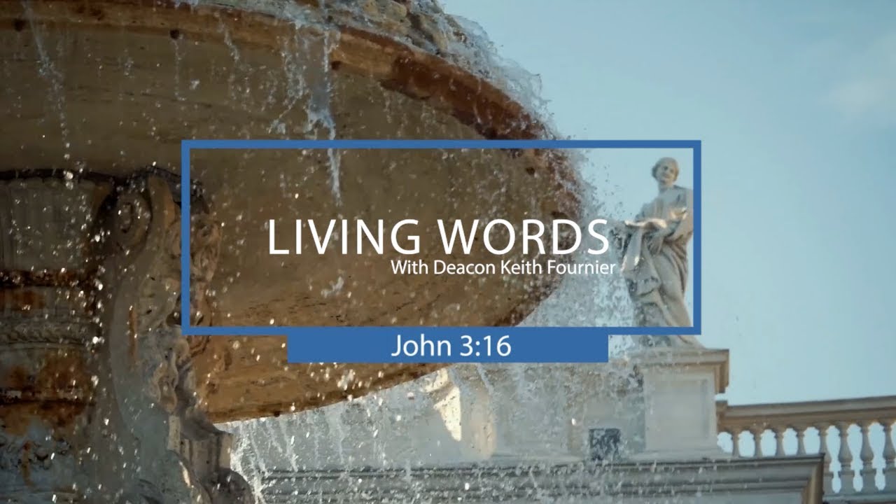 Living Words with Deacon Keith Fournier - John 3:16 HD - YouTube