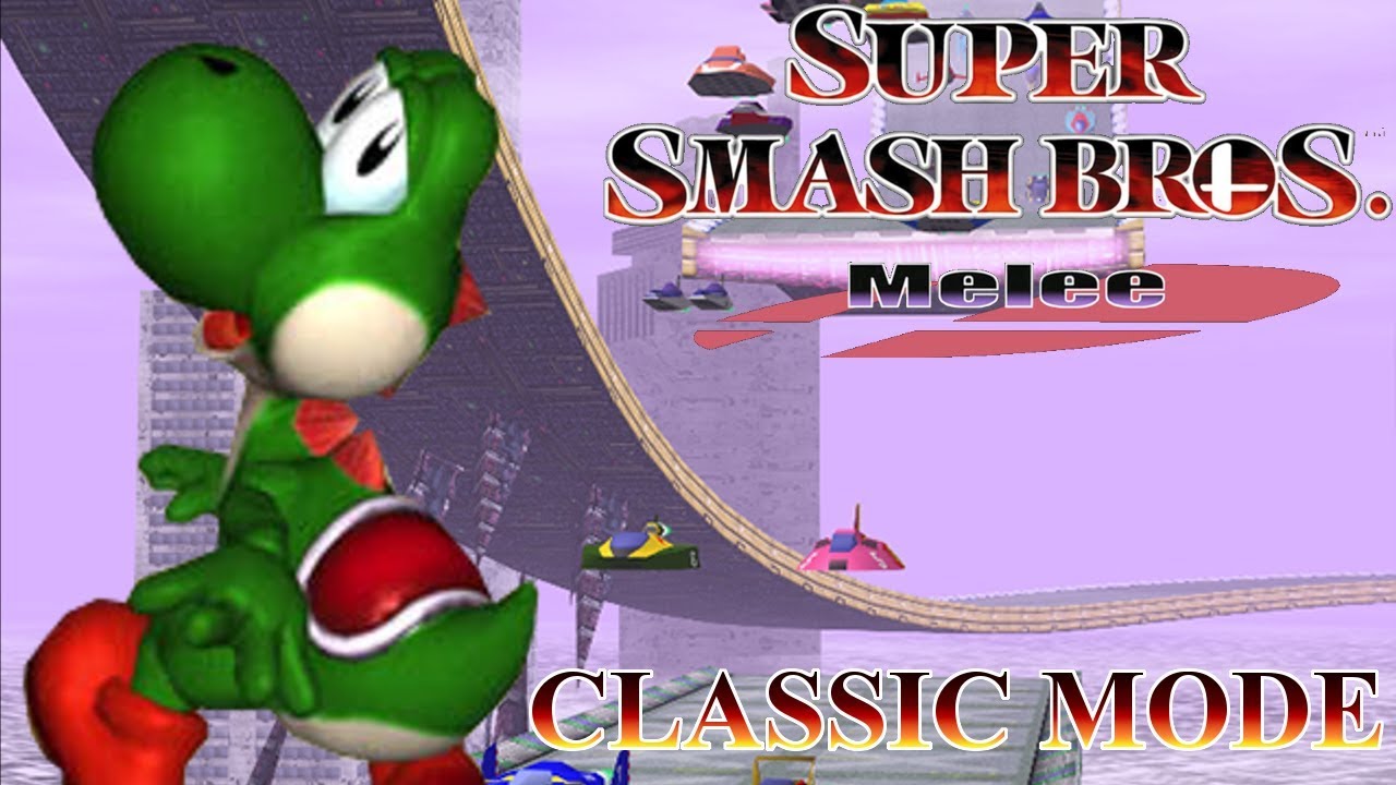 Super Smash Bros. Melee - Classic Mode | Yoshi (Hard) - YouTube