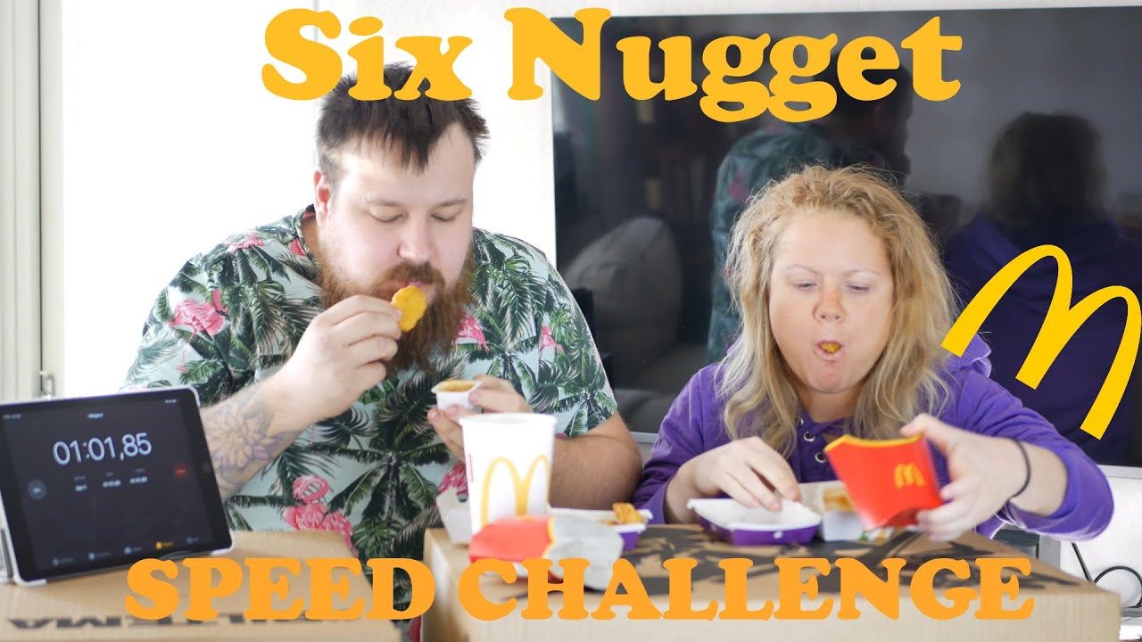 Six Nugget Speed Challenge - YouTube