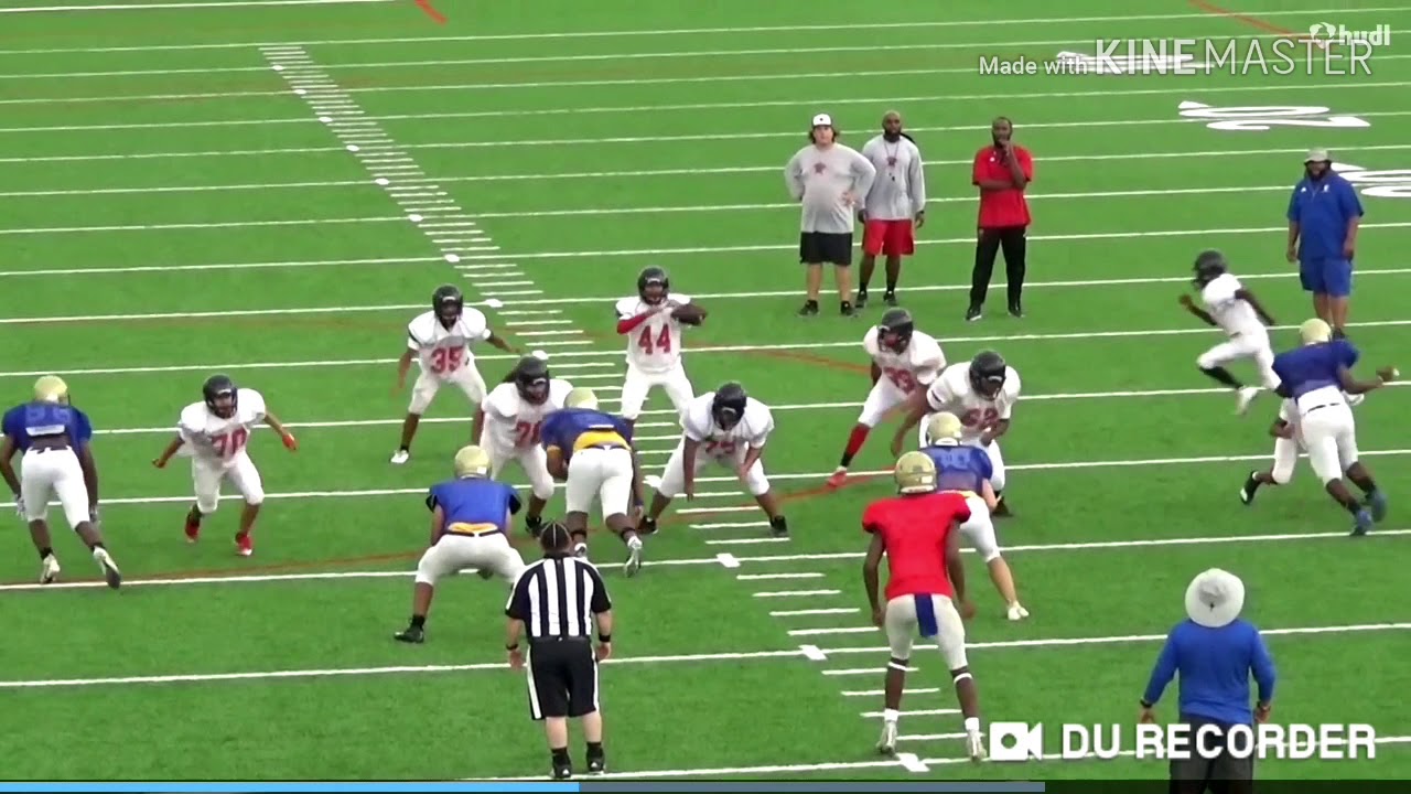 3 years of a 5'5 tackle highschool football highlights - YouTube