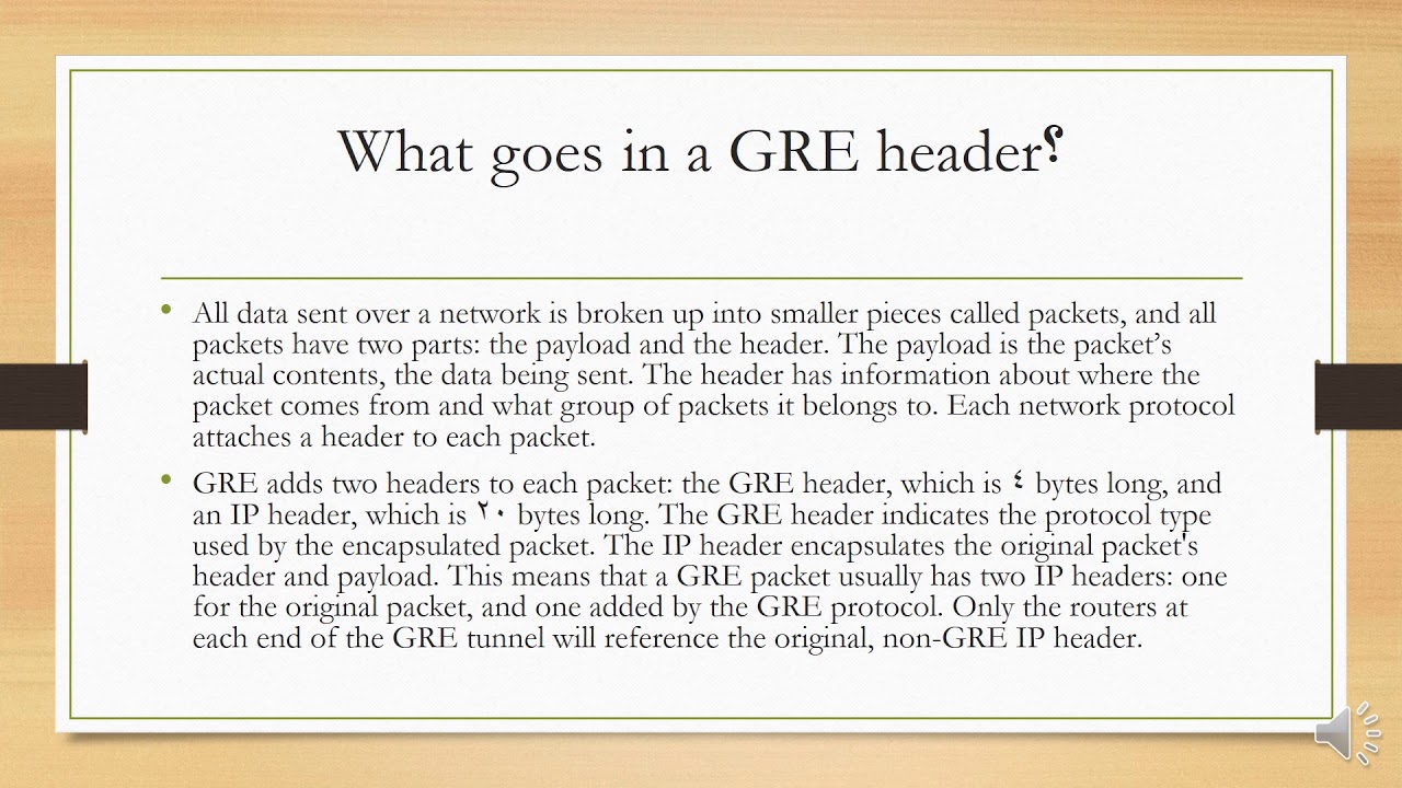 Protocol generic routing encapsulation - YouTube
