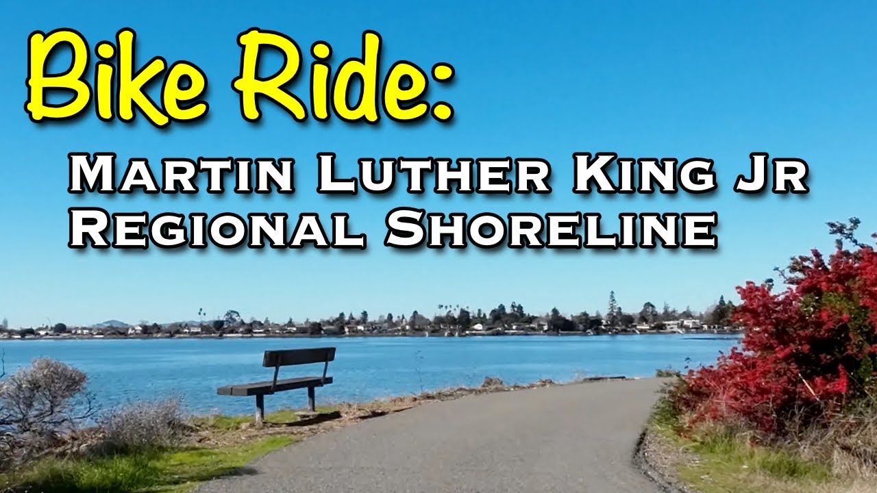 Martin Luther King Jr Regional Shoreline bike ride - YouTube