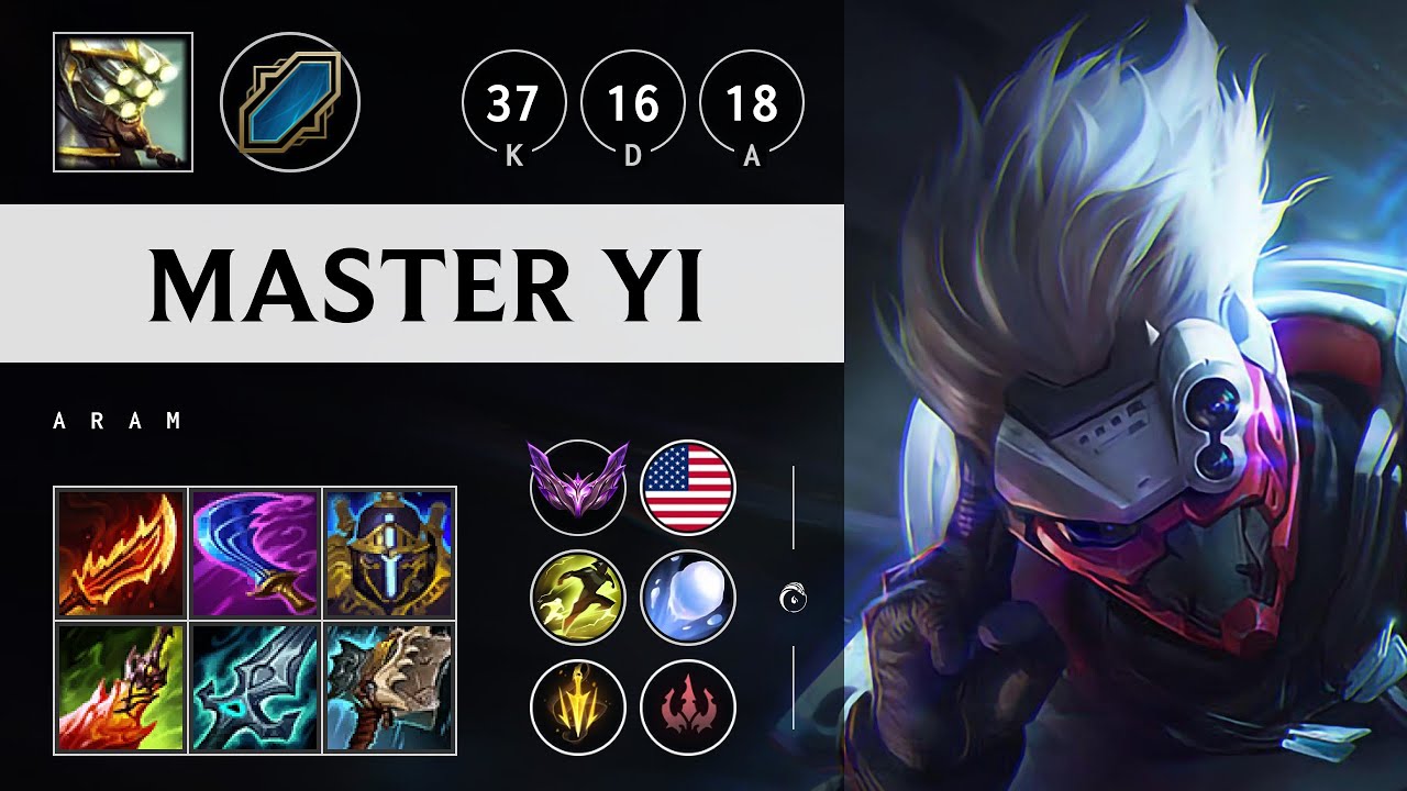 Master Yi ARAM - NA Master Patch 25.19 - YouTube