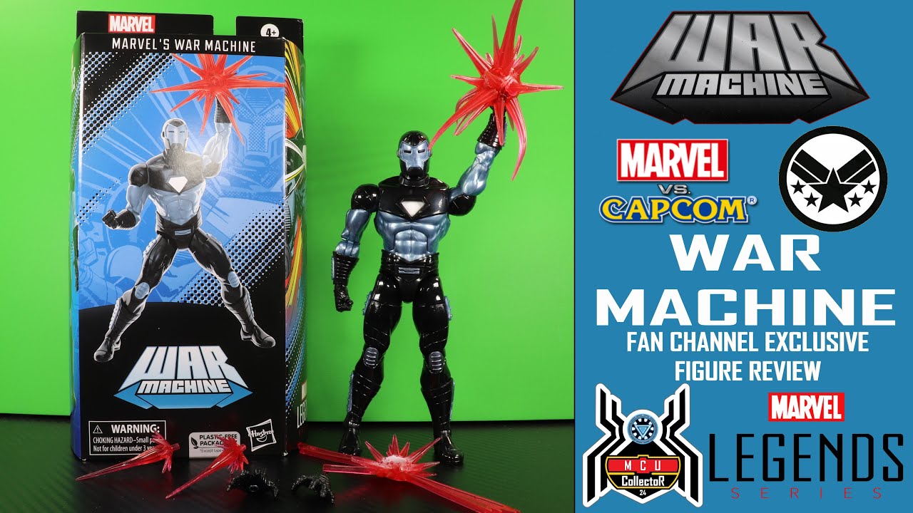 Marvel Legends WAR MACHINE MvC Marvel vs Capcom Iron Man Fan Channel ...