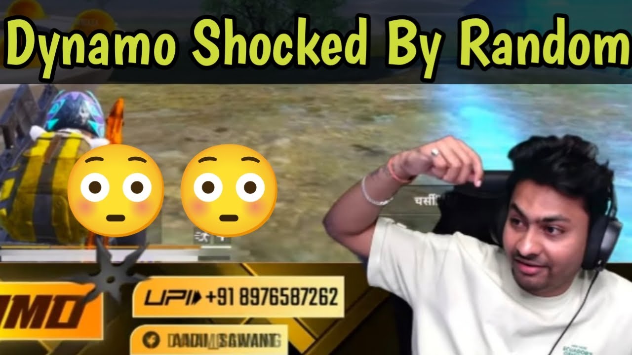 Dynamo Shocked By Random Teammate 😳 | Hydra Official - YouTube