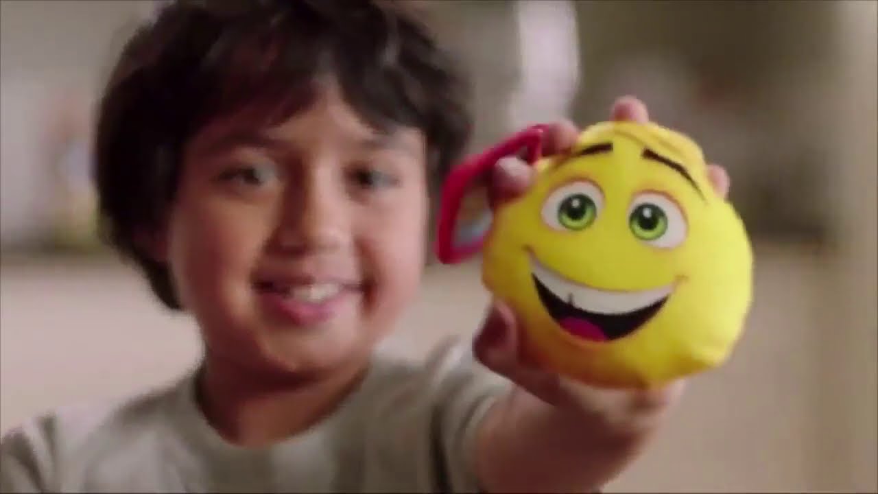 McDonalds Happy Meal The Emoji Movie Commercial 2017 Emoji Movie Toys ...