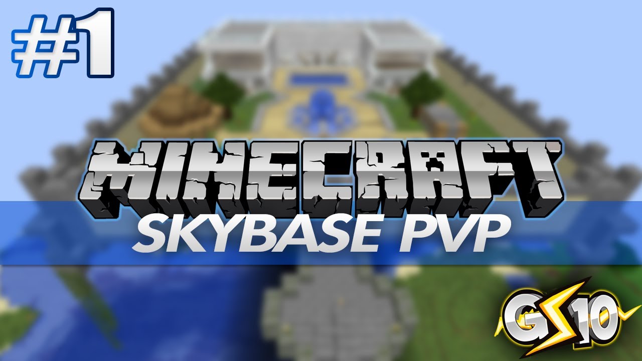 Minecraft Skybase PVP Mini-Game w/ Graser & Friends! - YouTube