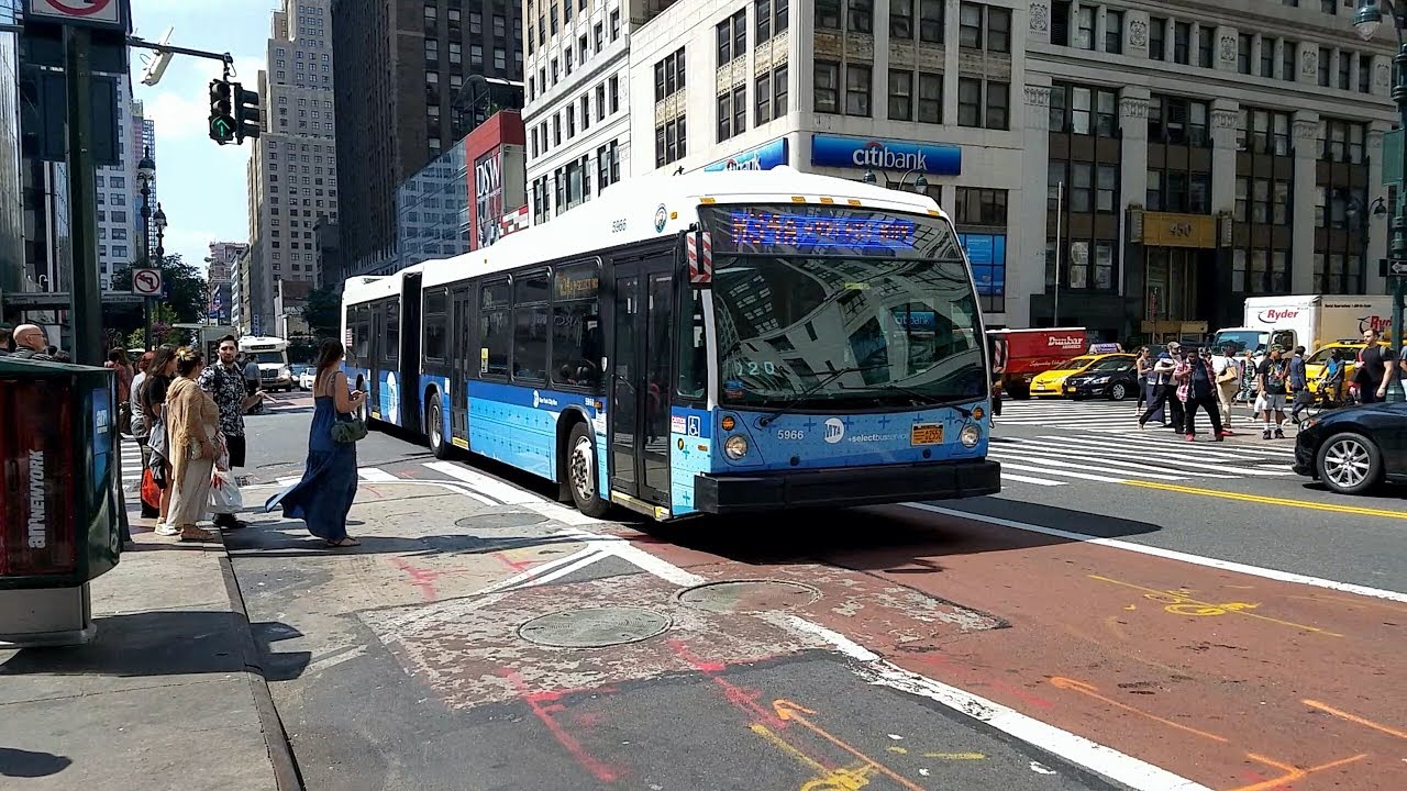 MTA: M34A Select Bus & others - YouTube