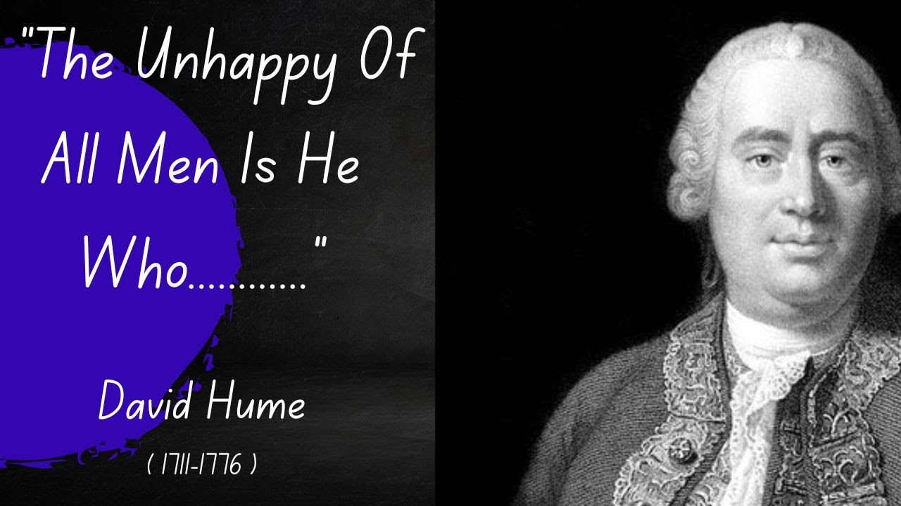David Hume's Unforgettable Words - YouTube