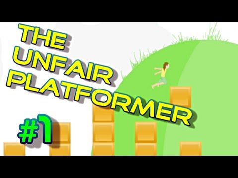 The Unfair Platformer #1 - JEU DE RAGE - Gameplay/Commentaire Français ...
