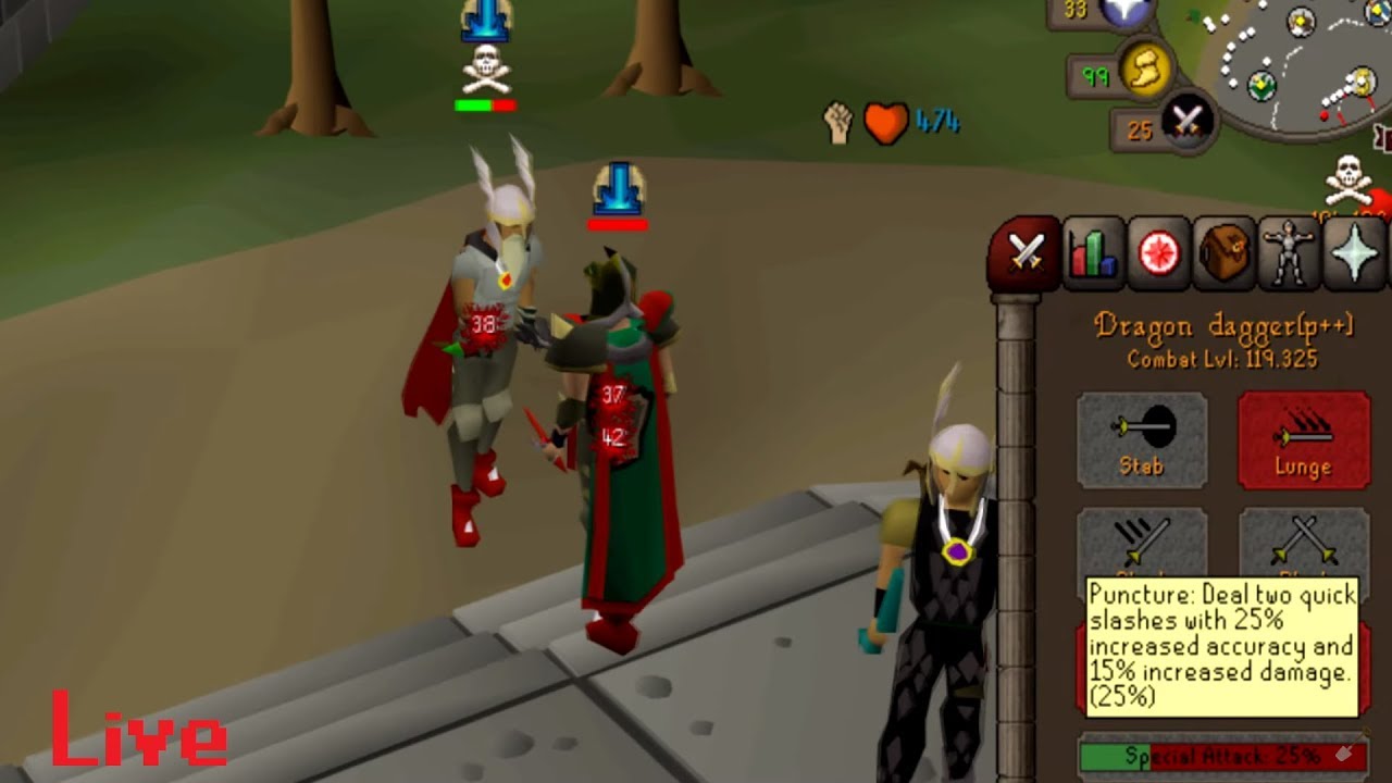 Dragon Dagger Destruction (OSRS) LIVE - YouTube