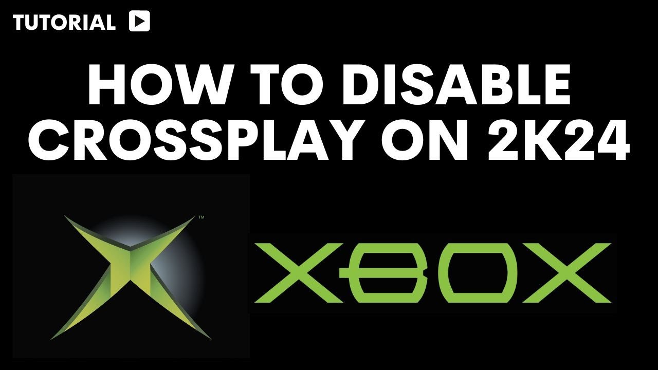 How to turn off crossPlay 2k24 on Xbox - YouTube