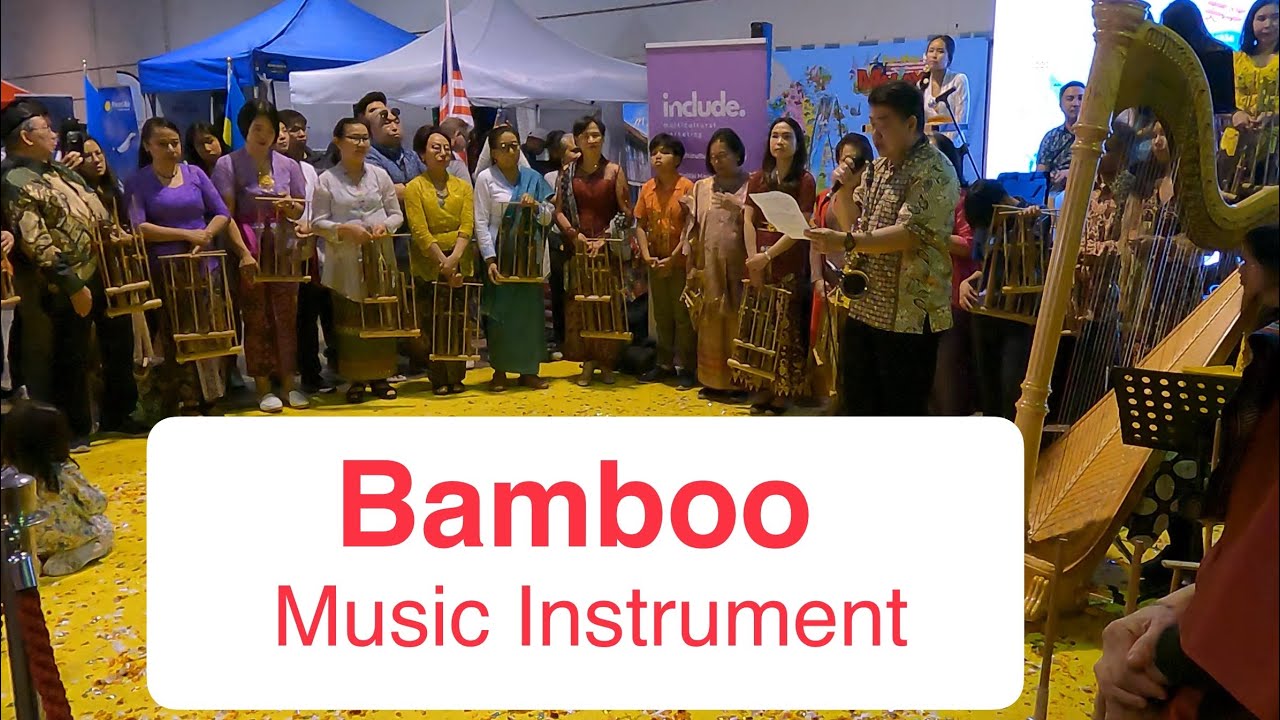 Bamboo Music Instruments at Southeast Asia Festival 2024, Auckland, New ...