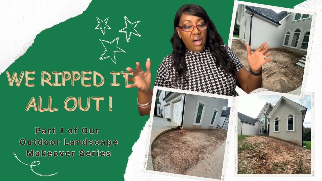 DIY Landscaping Transformation: Mistakes, Lessons & Progress | Part 1 ...