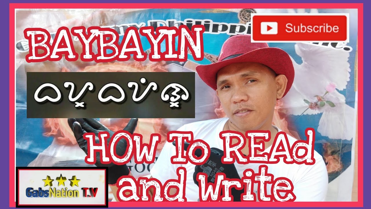 How to Write and Read Baybayin - YouTube