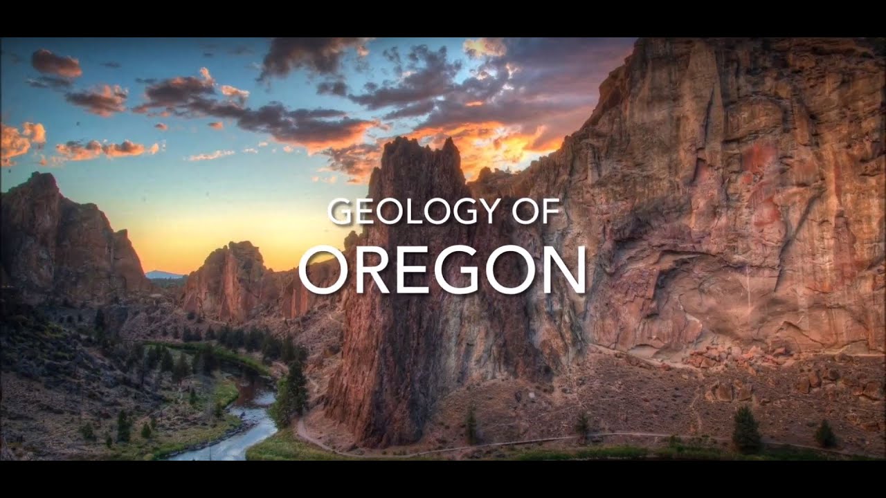 Oregon Map Geologic History - YouTube
