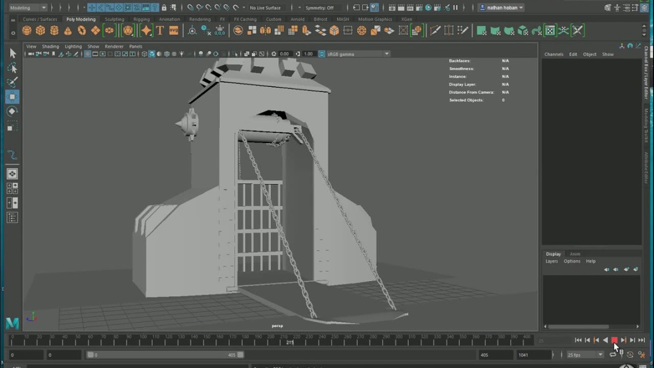 how i designed my castle drawbridge - YouTube