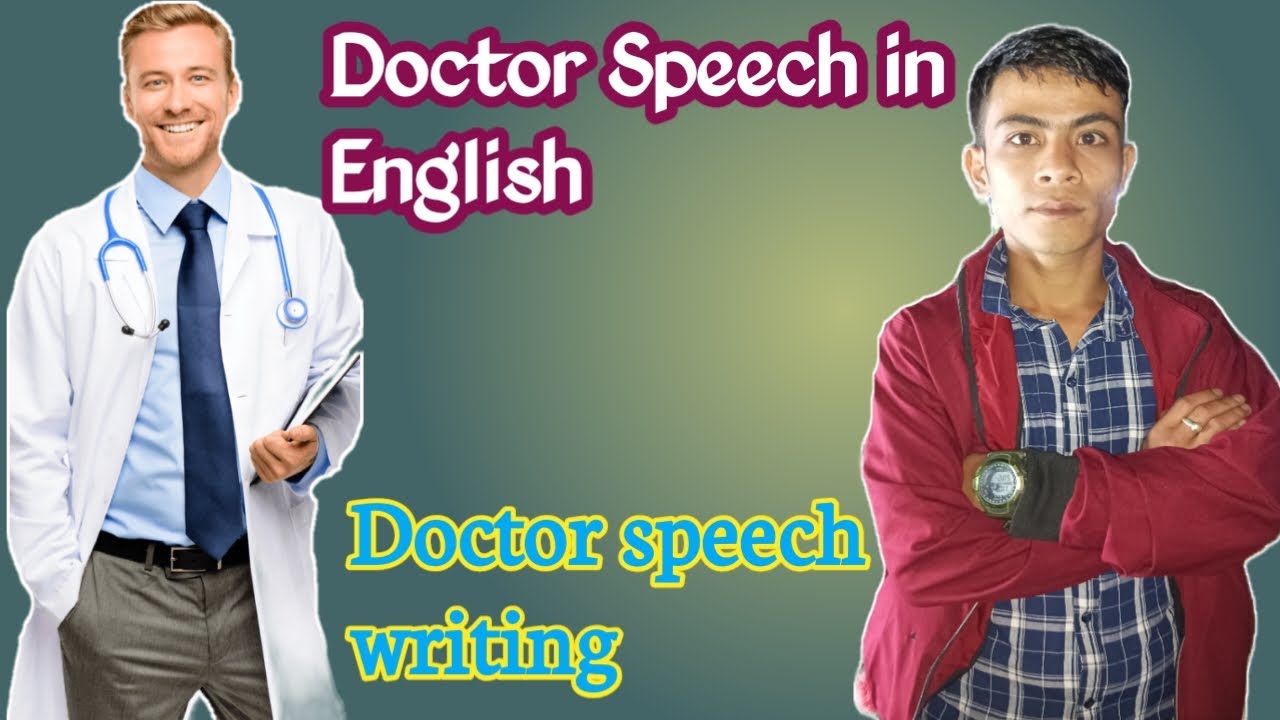 doctor speech in English/essay on doctor speech/speech on doctor/ - YouTube