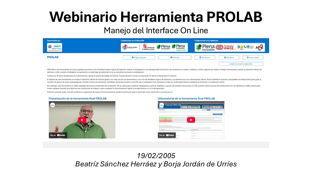 Webinario PROLAB 19 02 2025 - YouTube
