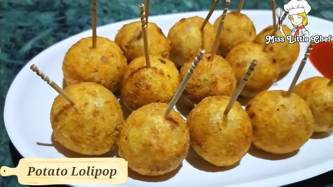 Potato Lollipop recipe - Veg lollipops , Quick & tasty starter , Yummy ...