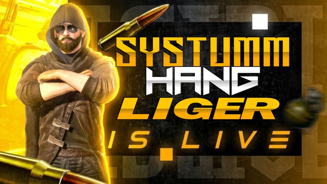 Systumm Hang With Liger Gamer || #BGMI @LigerGamerOfficial - YouTube