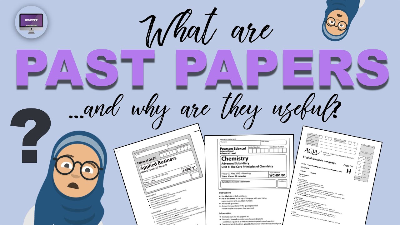 What are PAST PAPERS and why are they important? | Study Materials to ...