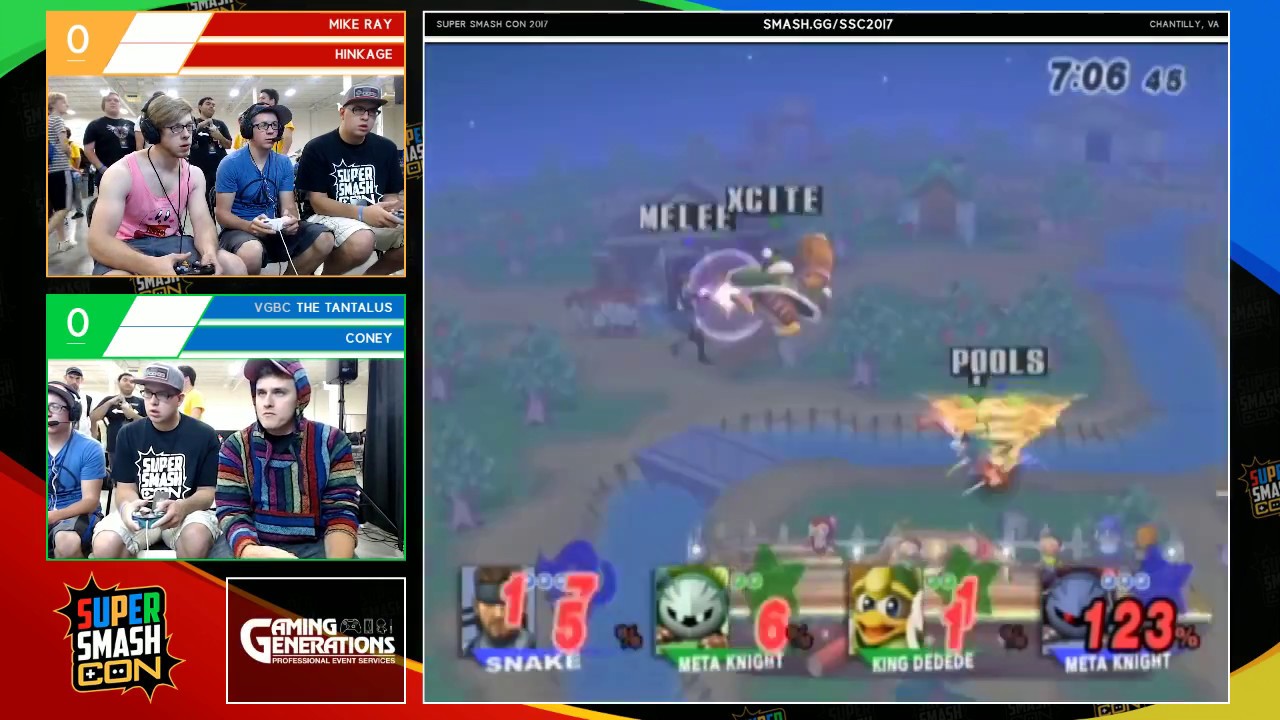 Super Smash Con 2017 - Mike Ray & Hinkage vs. The Tantalus & Coney ...