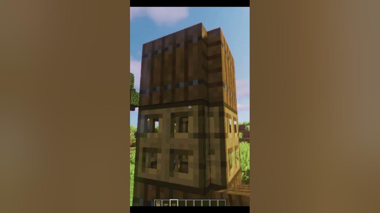 how to make 1X1 room in minecraft #minecraft #shorts - YouTube