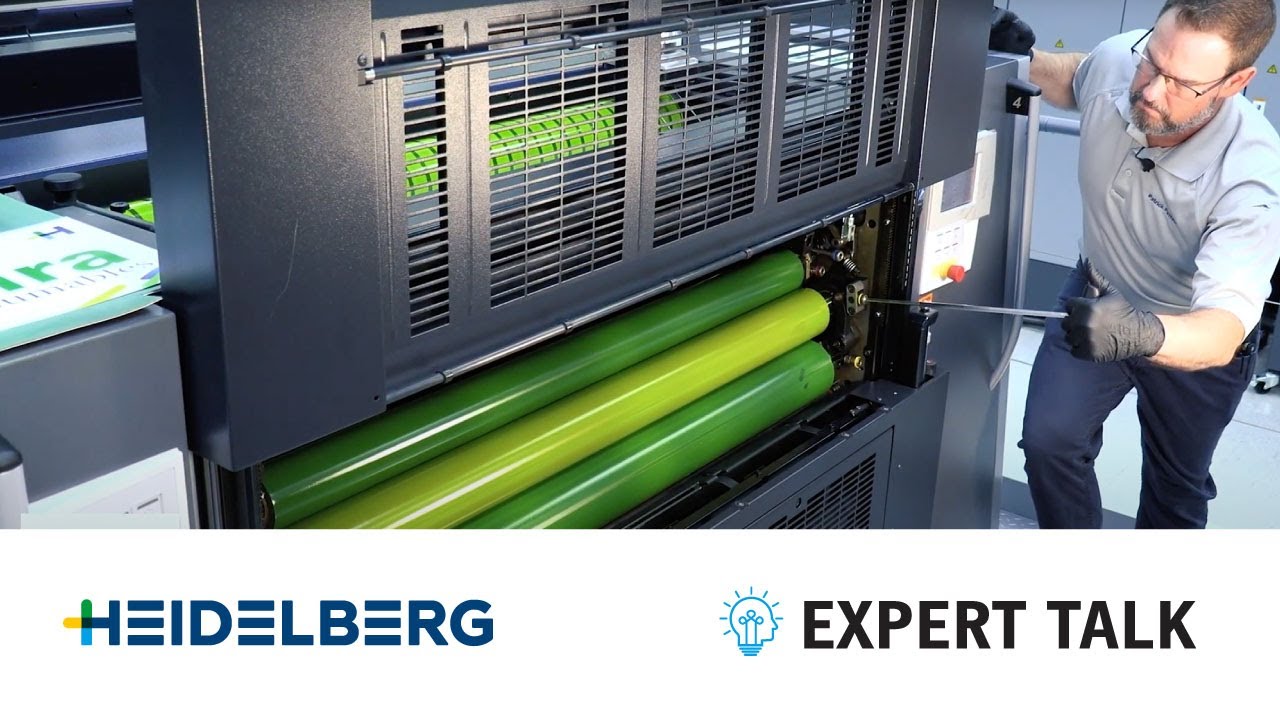 EXPERT TALK: Changing the Ink Form Rollers - YouTube