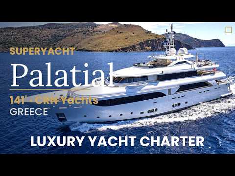 Superyacht PALATIAL | CRN 43 | Charter from $160,000/wk | Exclusive Motor Yacht Charter in Greece