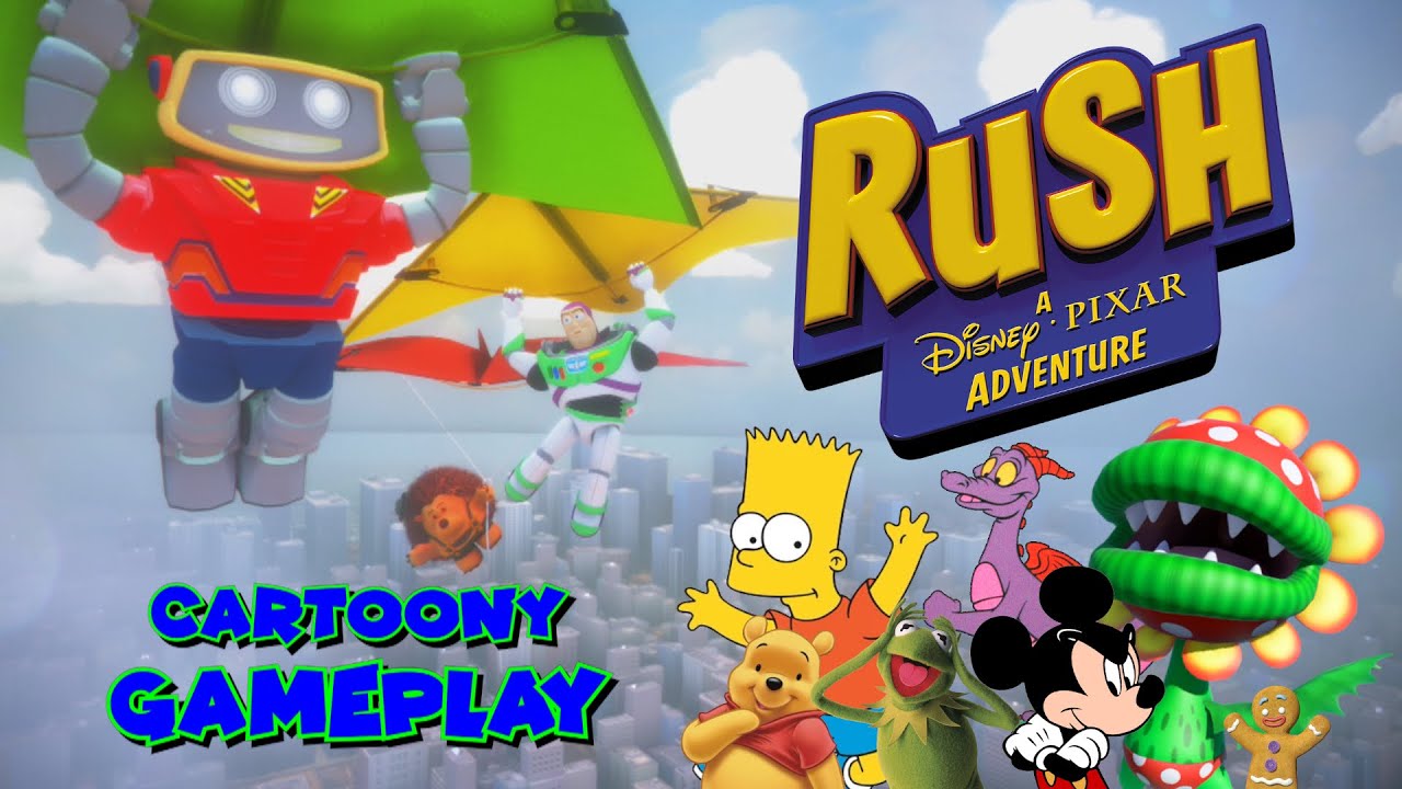 Cartoony Gameplay: RUSH: A Disney • PIXAR Adventure PART 1 - YouTube