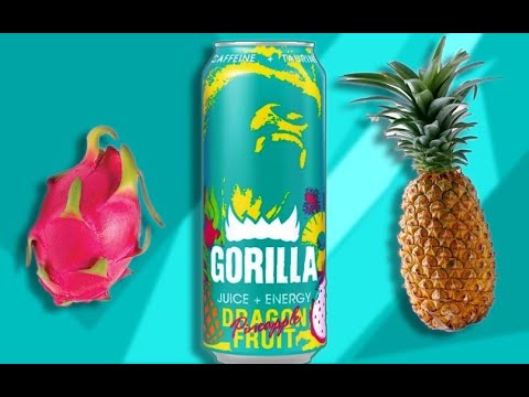 Обзор GORILLA PINEAPPLE ENERGY !! АНАНАС - YouTube