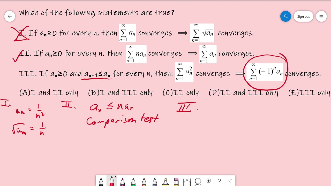 Cracking the GRE Math Subject Test - Calculus I #44 (Medium+) - YouTube