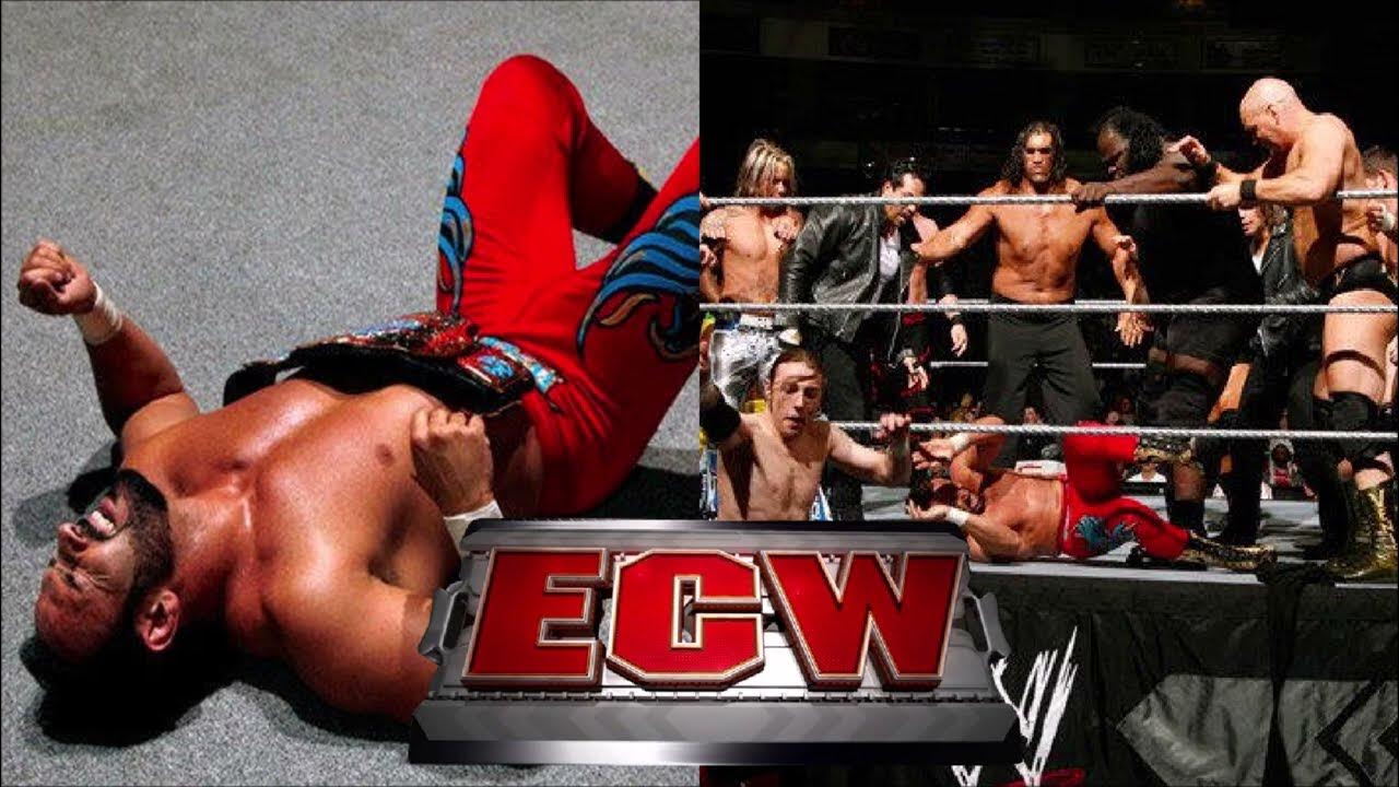 24 MAN TAG TEAM MATCH! WWE ECW 25th MARCH 2008 Review - YouTube