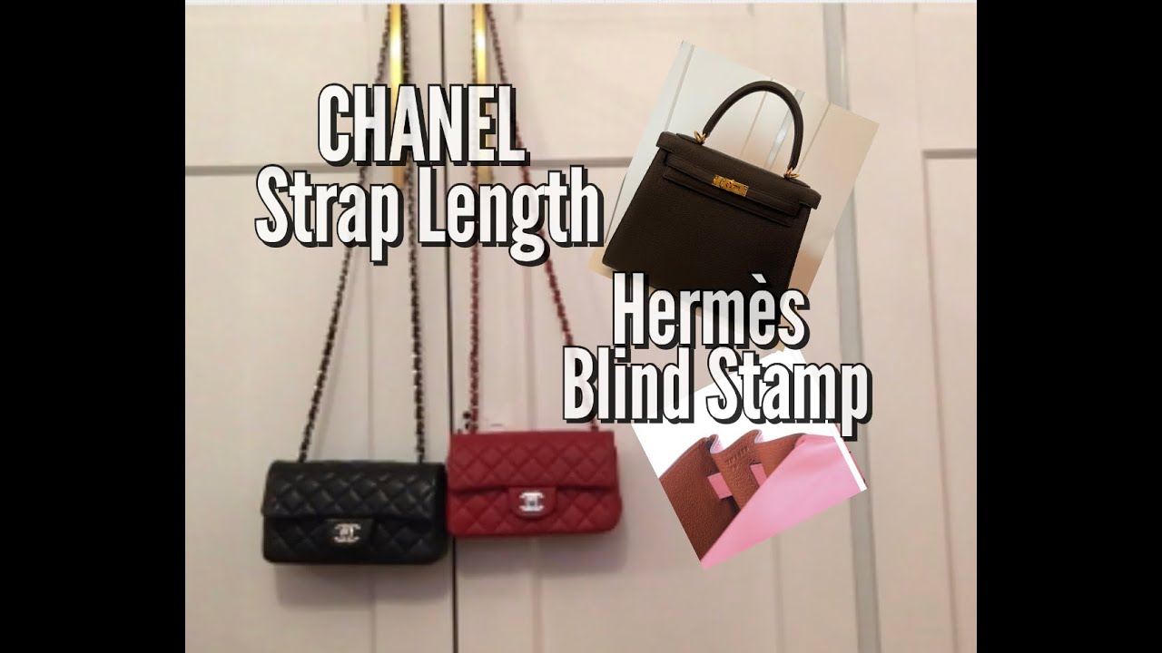 HERMES and CHANEL Strap length: 5 MIN LUXURY CHIT CHAT! - YouTube