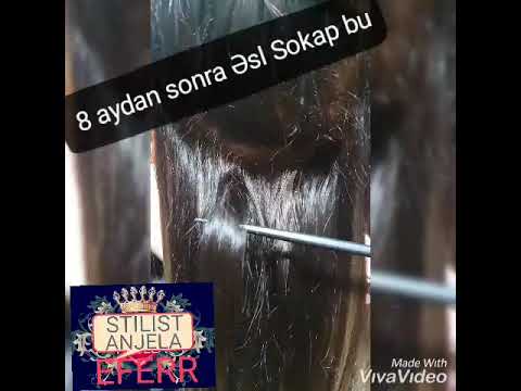Sac qaynaqı sokab stilist Anjela
