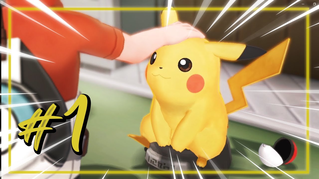 Let's Play: Pokémon Let's Go Pikachu part 1 [N. Switch] - YouTube
