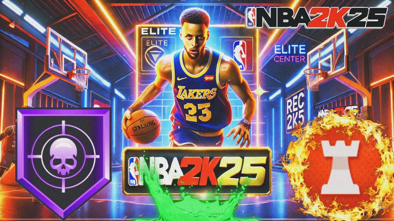 NBA 2k25 STEPH CURRY BUILD IS CRAZY IN THE REC! - YouTube