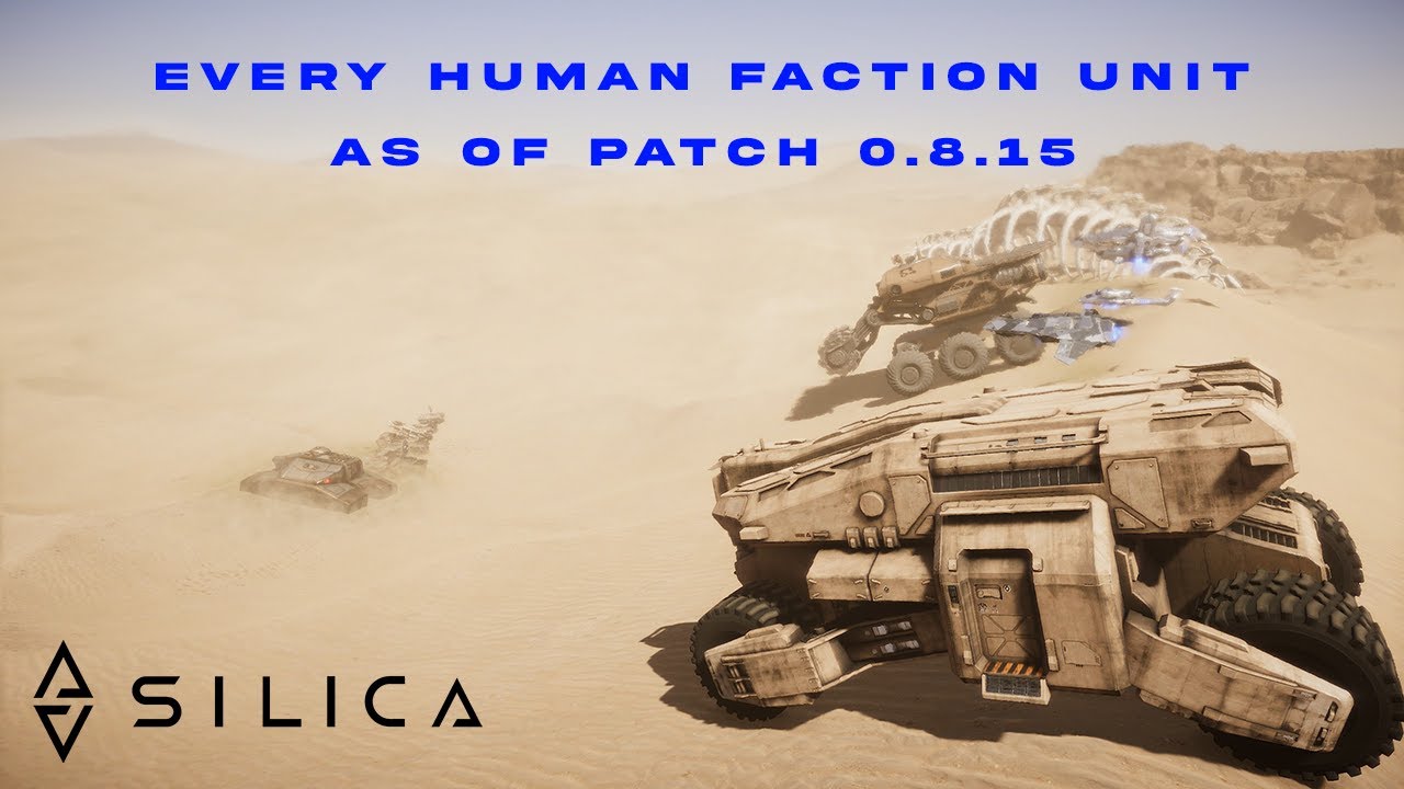 Showcase of Every Current Human unit within Silica as of 0.8.15 - YouTube