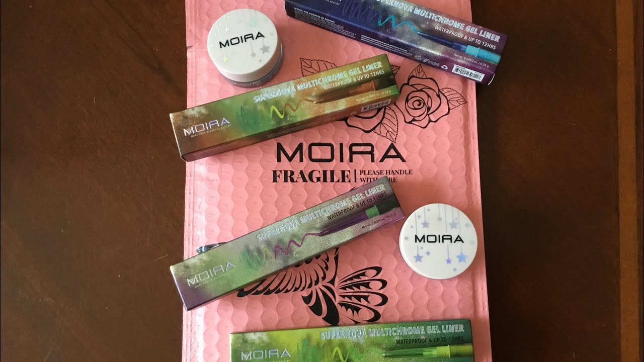NEW MOIRA MULTICHROME EYELINERS! Swatch, Compare, Wear Test & Formula ...