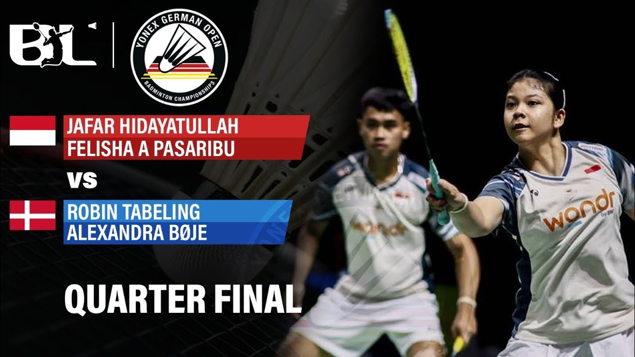 Hidayatullah/Pasaribu (ina) vs Tabeling/Boje (den/Ned) | German Open ...