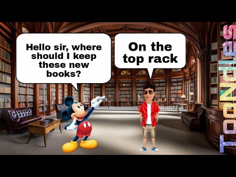 Mickey Mouse Visits New Library Oh Toodles : Episode 18 - YouTube
