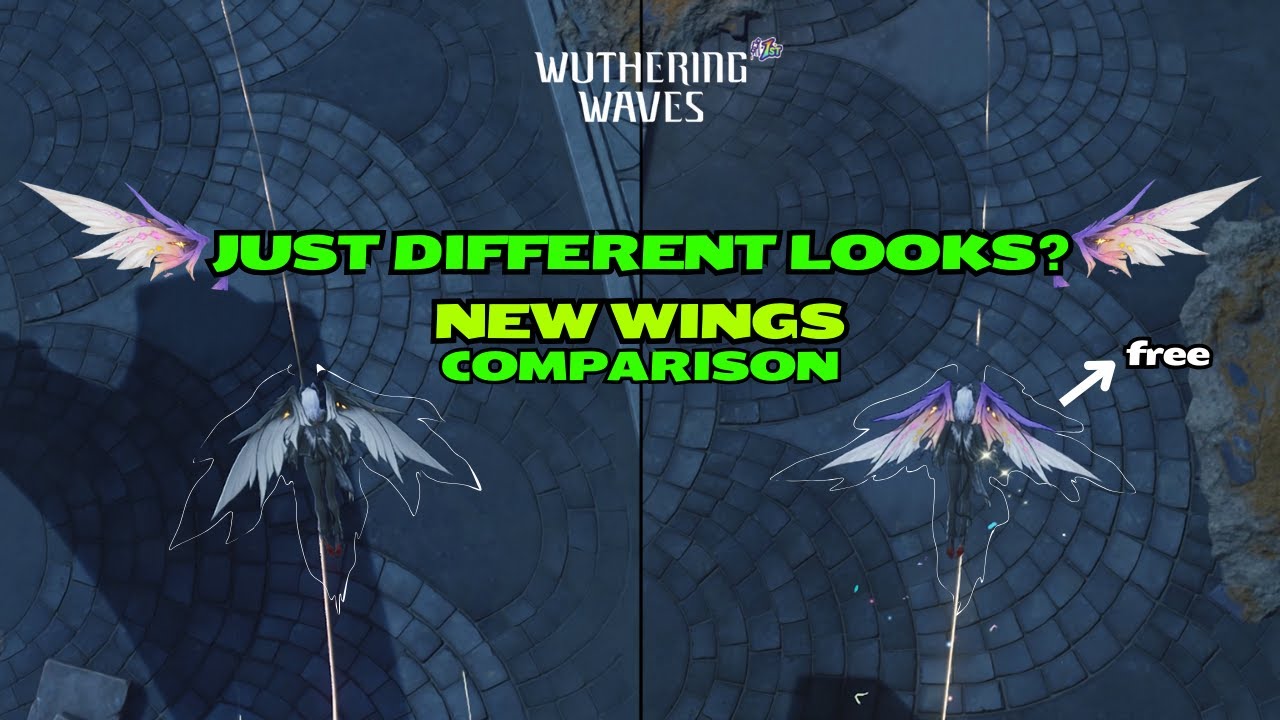 New Wings are Marvelous | Wings Comparison | Wuthering Waves - YouTube