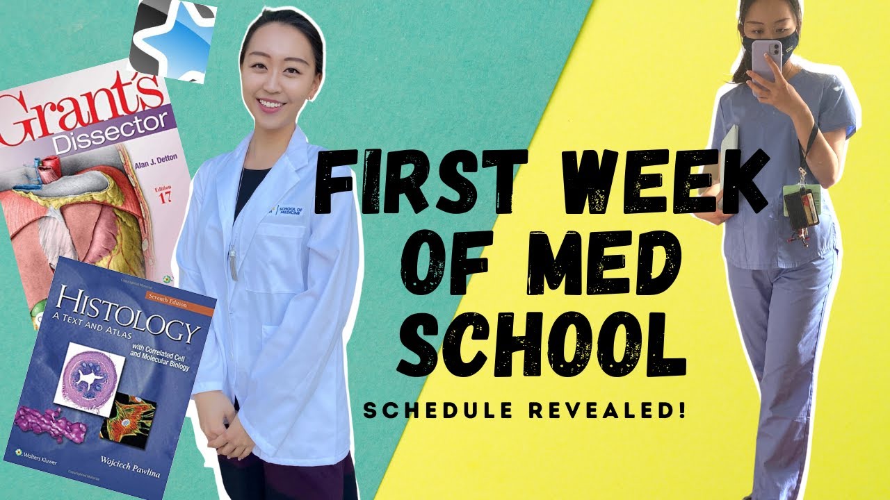 Surviving the First Week of Med School Class Schedule Revealed - YouTube