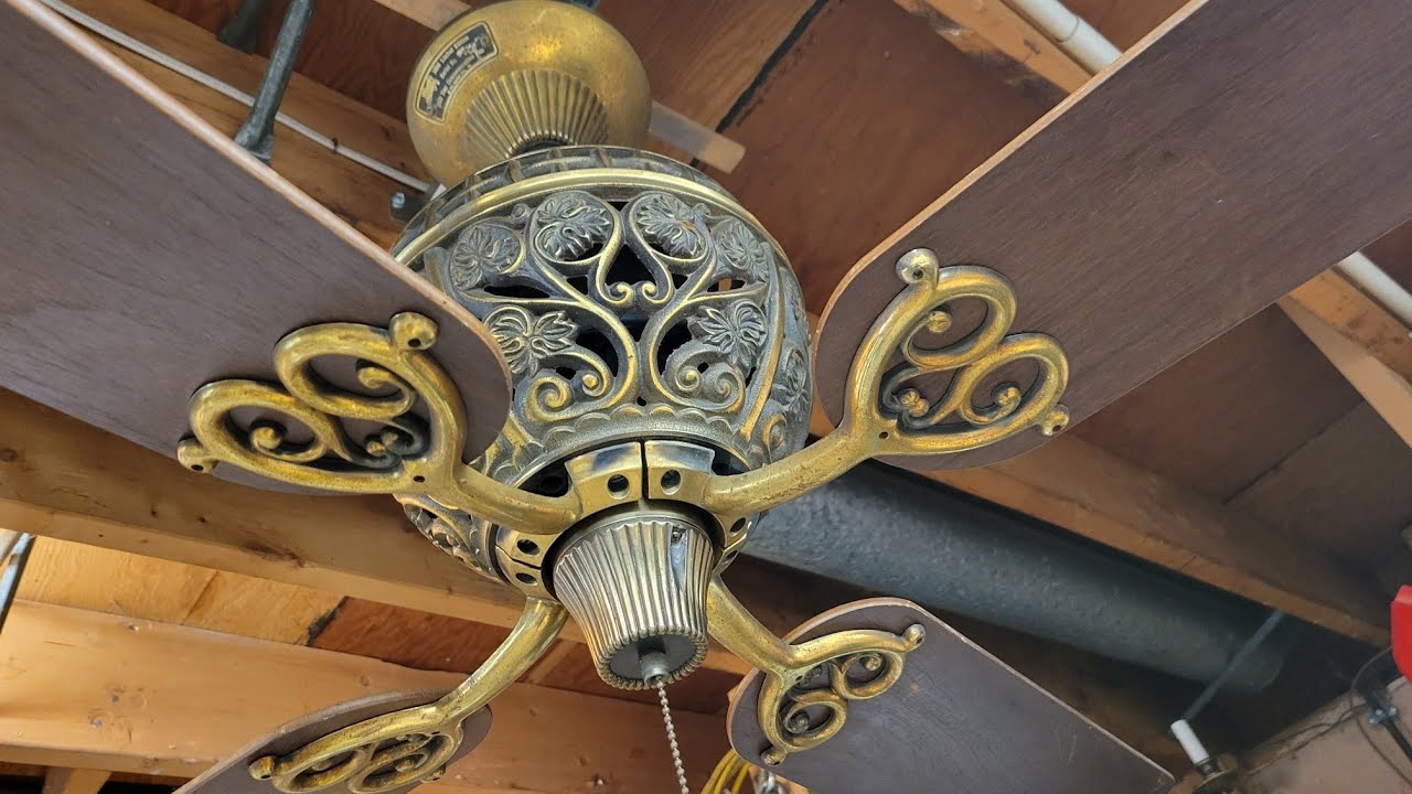 Hunter 1886 Series 52" Ceiling Fan RWC - YouTube