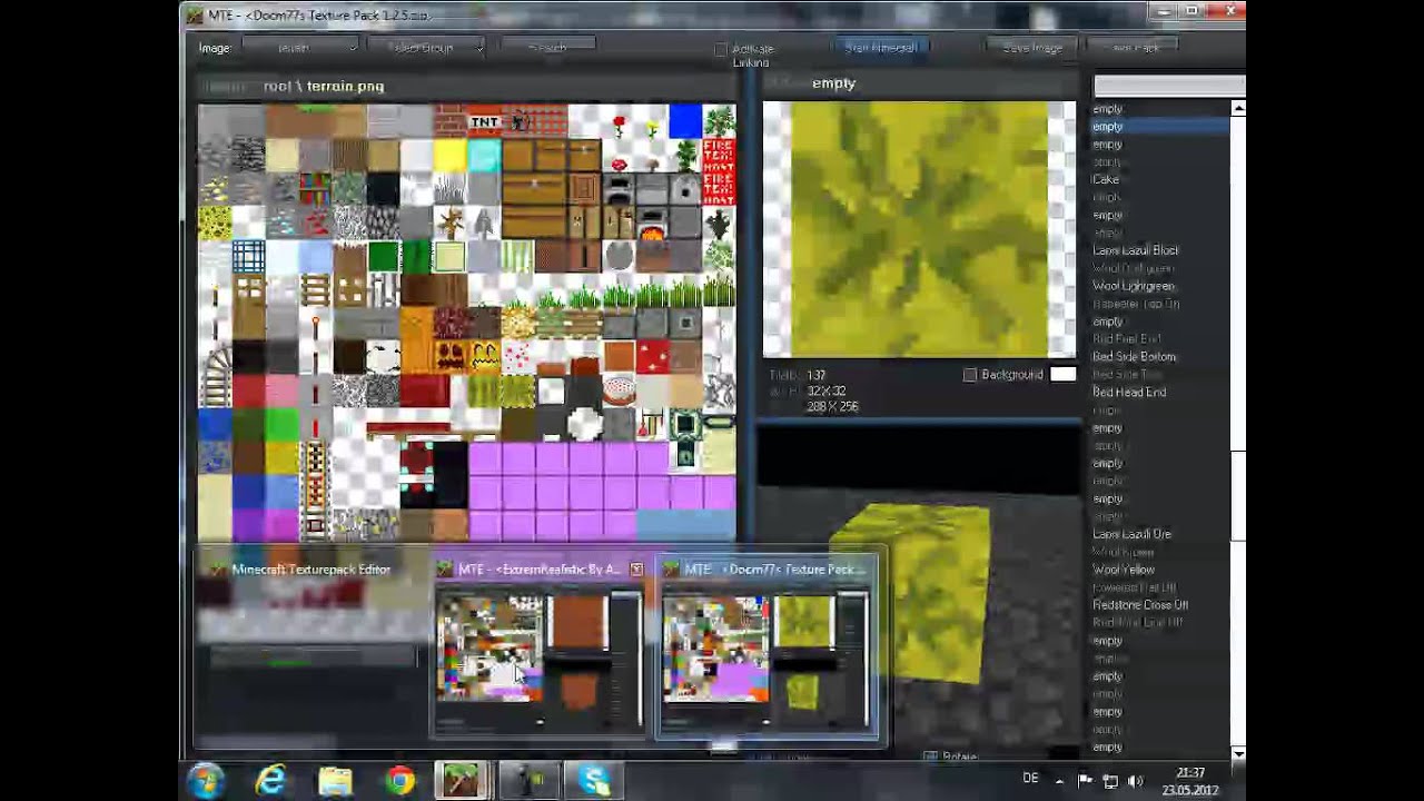 [Tutorial] Minecraft Texture Pack erstellen/ändern mit TPE [German] [HD] - YouTube