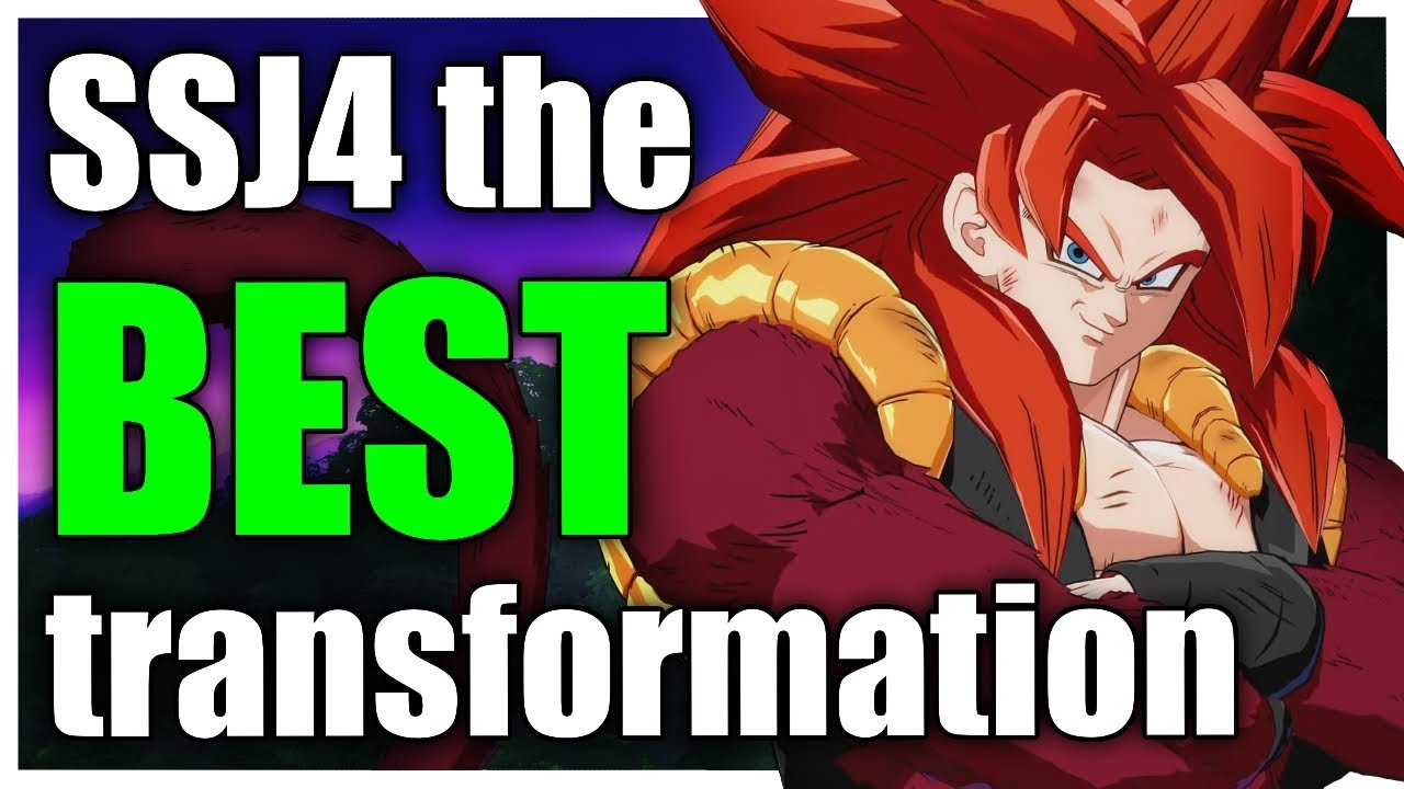 Why Super Saiyan 4 is the Best Transformation - YouTube