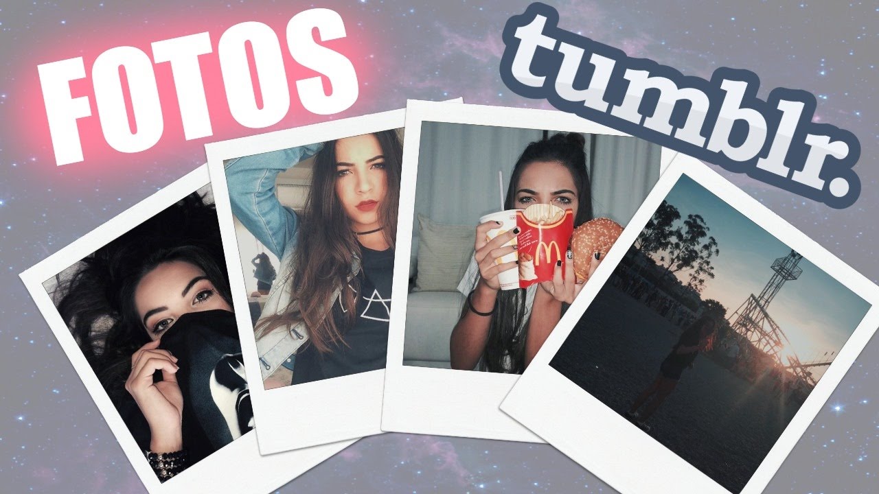 Como Editar FOTOS TUMBLR | Ana Laura Lopes - YouTube