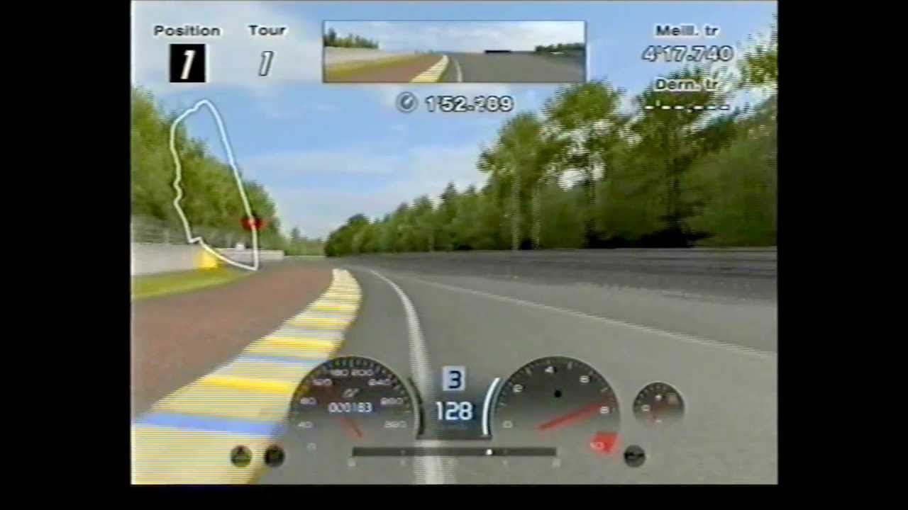 Gran Turismo 4 (Le Mans) Nissan skyline AMUSE Carbon R '04 - YouTube